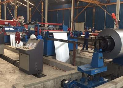China Auto Steel Coil Slitting Line 360 KW Run Simultaneously In Synchronization for sale