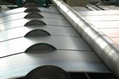 China Heavy Gauge Foil  Metal Slitting Line PLC Automatic Control Color Customized for sale