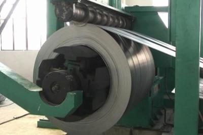 China Heavy Gauge Foil  Metal Slitting Line PLC Automatic Control Color Customized for sale