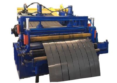 China Steel Strip Metal Slitting Line / Automatic Slitting Machine PLC Control for sale