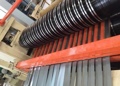 China Slitter Rewinder Machine Uncoiling Leveling Cutting Stacking Included for sale