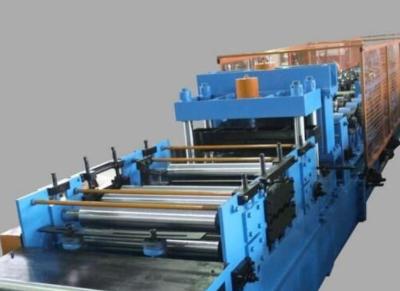 China Pallet Rack C Z Purlin Roll Forming Machine PlC Control Hydraulic Cutting for sale