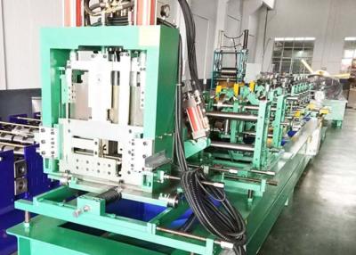 China Galvanized Steel  C Z Purlin Roll Forming Machine Fully Automatic Quick Changing Sizes for sale