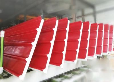 China Roof Panel Roll Forming Machine High Precision Double Belt Conveyor Long Life for sale
