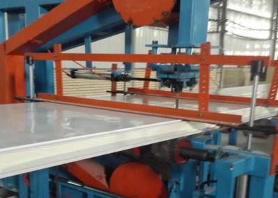 China Continuous PU Sandwich  Roof Sheet Making Machine For Building 24 M Double Belt for sale