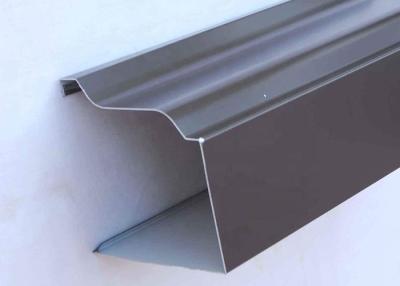China U Profiles Steel Downspout Forming Machine / Gutter Cold Roll Forming Machine for sale