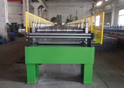 China Steel Structure Floor Deck Roll Forming Machine / Corrugated Sheet Making Machine for sale