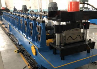 China Automation Galvanized Guardrail Roll Forming Machine 5 - 8 M Every Min for sale