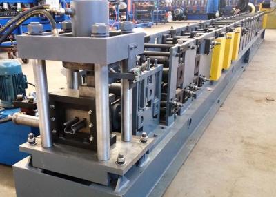 China Galvanized Steel Shelves Metal Roll Forming Equipment Cr12Mov Cutting Blade Material for sale