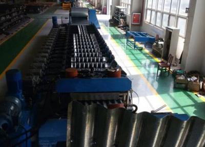China 12-15m/Min Automatic Silo Forming Machine , Silo Panel Roll Forming Machine for sale