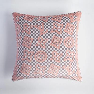 Cina Cuscino decorativo domestico Sofa Spring del giardino della copertura del cuscino stampato poliestere impermeabile in vendita