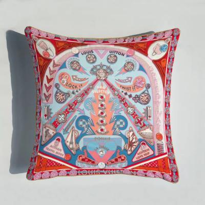 Cina I modelli geometrici hanno stampato il quadrato della copertura 45*45 cm del cuscino in vendita