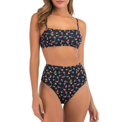 Cina Bikini amichevole Swimmwear con ampia scollatura sulla schiena sostenibile respirabile del costume da bagno del poliestere del triangolo di Eco in vendita