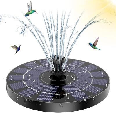 Cina AISITIN Solar Fountain Pump 3.5W Occasional Solar Water Fountain Pump with 6 Nozzles, Solar Powered Pump for Bird Bath, Aquarium, Pond in vendita