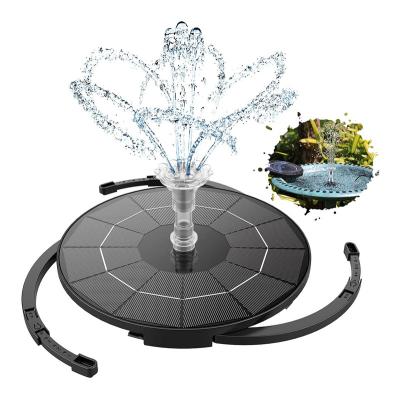 Cina For Garden Ponds Aquarium and AISITIN 3.5W DIY Outdoor Solar Fountain Pump for Water Feature Outdoor Bird Bath Solar Fountain Pump with Multiple Nozzles in vendita
