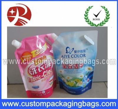 Cina Liquidi di plastica stanno sui sacchetti per il detersivo di lavanderia con il becco in vendita