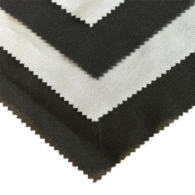 China Gewapen Fusing Interfacing GAOXIN Twill Polyester Woven Fusing Interlining Te koop