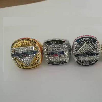 China Anel de campeonato feito sob encomenda do estado USSSA do basebol à venda