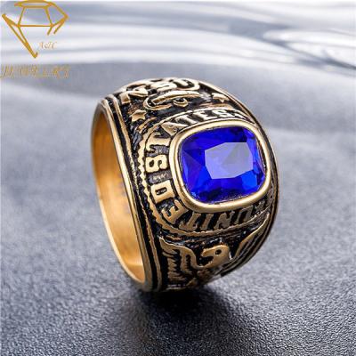 Cina anello militare dell'aeronautica cubica di zirconi 18K di 3D AAA in vendita