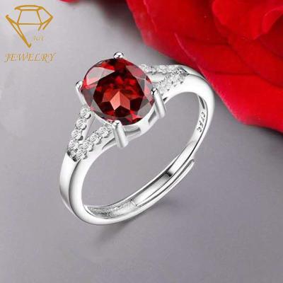 Cina Diamond Ring Jewelry Vintage Style d'argento regolabile di rame in vendita