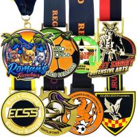 Quality Custom Metal Die Cast Medals For Basketball Soccer Football Marathon Run for sale