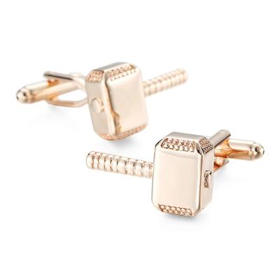 China Personalized Engraved Metal Cufflink Gift Set For Wedding Party for sale
