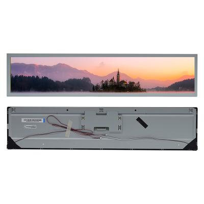 China 28 Inch Custom LCD Screen 1500nits 1920x360 Ultra Wide Stretched Bar Type TFT LCD Display for sale