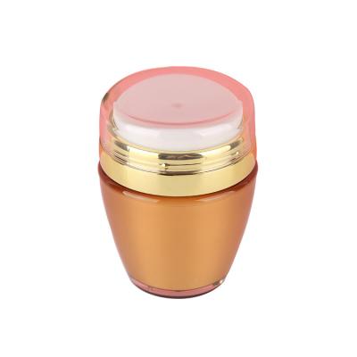 Cina plastica di 30ml 50g intorno all'imballaggio cosmetico dei barattoli senz'aria acrilici rosa in vendita