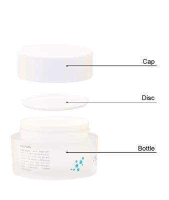 Cina il cosmetico doppio 50ml stona la placcatura di vuoto in vendita