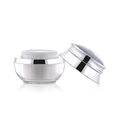 Cina barattolo crema cosmetico acrilico di plastica di 10ml 30ml per Skincare in vendita