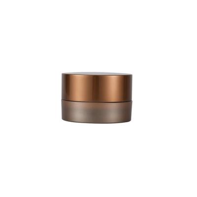 Cina 50g 30ml intorno al chiaro giorno di plastica scremano i barattoli cosmetici acrilici con il cappuccio di alluminio in vendita