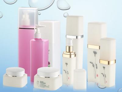 China 200g 50ml regelen Berijpte Witte pp-de Roomkruik van de Huidzorg met Rond GLB Te koop