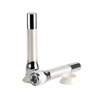 China Rolo plástico acrílico do círculo branco da fantasia 15ml em garrafas para o creme do olho à venda