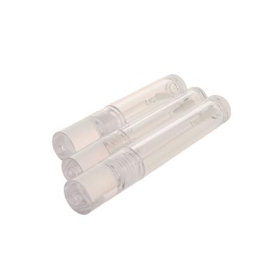 Cina Metropolitana rotonda vuota di plastica di lucentezza del labbro della radura di lusso PETG di 4ml 6ml con la spazzola in vendita