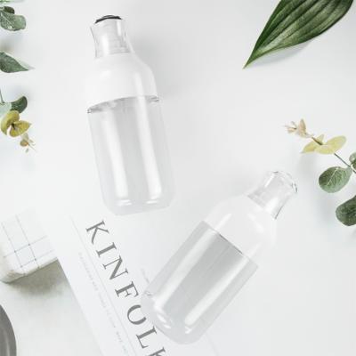 Cina Chiara bottiglia facciale di plastica rotonda 120ml 180ml della foschia di PETG con lo spruzzatore della pompa in vendita