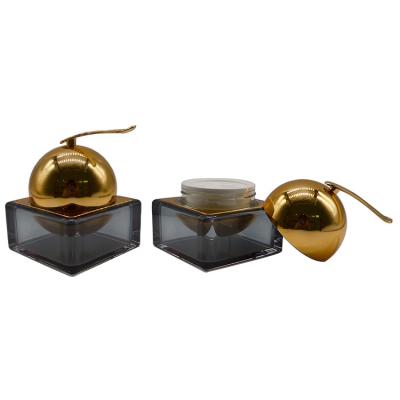 Cina Barattolo quadrato acrilico di lusso su ordinazione della crema di 30g 50g per l'imballaggio cosmetico in vendita