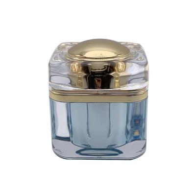 Cina Barattolo crema cosmetico vuoto di lusso 30g 50g della crema di fronte con il coperchio a vite in vendita