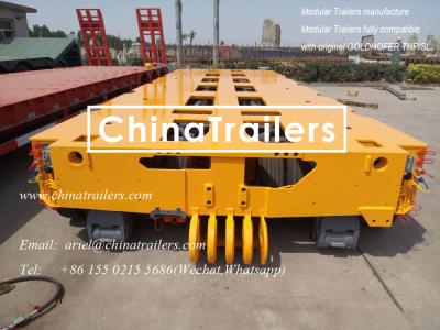 China Goldhofer THP/SL model modular trailer for sale