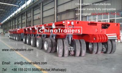 China hydraulic modular platform vehicle,modular trailer, for sale