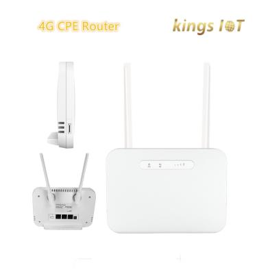 China 2.4G 5.8G WiFi Frequency Modular Port Structure OEM ODM 4G CPE LTE Router External Antenna Option Supported for sale