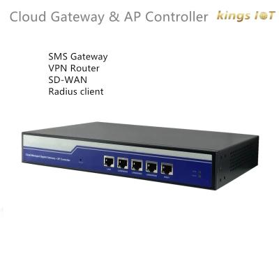 China Multiple Function Gateway Support Ap Controller, SMS Authentication, Ipsec VPN, Cloud for Manage Gateway for sale