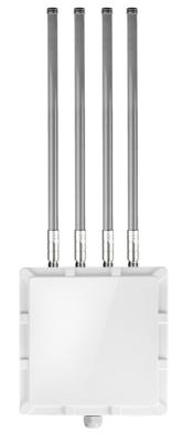 China High RF Power, High Speed, High Performance Wi-Fi6 Outdoor Wireless Access Point with SFP Fiber Port; with IP65 Outdoor Shell, Qualcomm Ipq5018 Enterprise Chip for sale