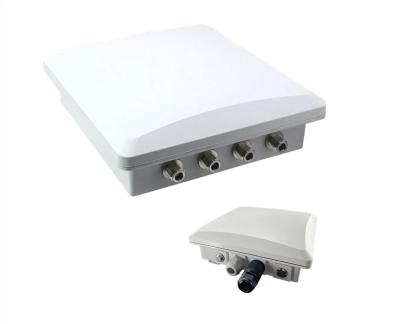 China 11ax Wi-Fi6 Outdoor Wireless Access Point, SFP Fiber Port Outdoor Wireless Ap for sale