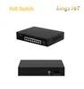 China 16 Ports Poe Switch Support IEEE 802.3X Full-Duplex Flow, The Network Switch Suitable for IP Monitoring and Wireless Ap Equipment, Widely Used in Hotels for sale