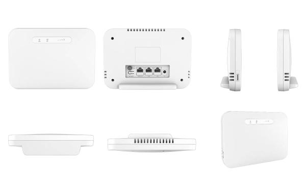 Quality Cat4 1200Mbps LTE CPE 4G Wireless Router Support VPN and Battery for sale