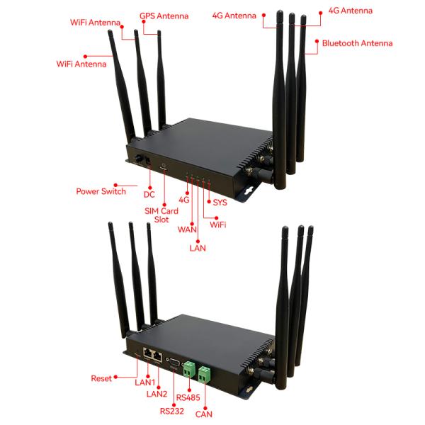 Quality Industrial 4G Router 4G CPE with RS232, RS485, GPS and Bluetooth for sale