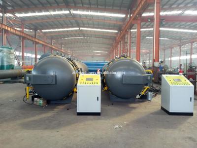 China Small hose electric steam rubber curing autoclave / durable indirect heating curing autoclave manufacturers for sale