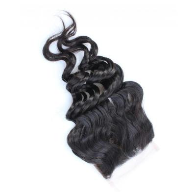 China 2016 Wholesale High Quality Cheap Human Hair Round Lace Closure Unprofession Lace Closure for sale