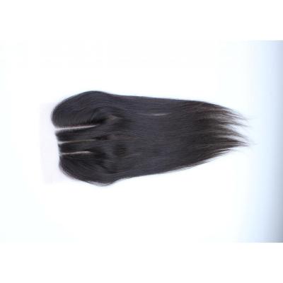 China Large Stock Order  Natural Color Straight  Brazilian Hair Remy Lace Front Closure for sale