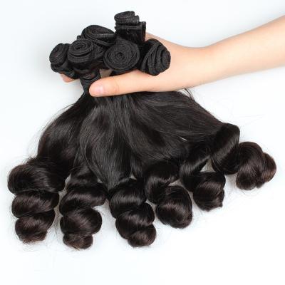 China Wholesale Virgin Human Hair Etension Natural Color Indian Hair Bundles for sale